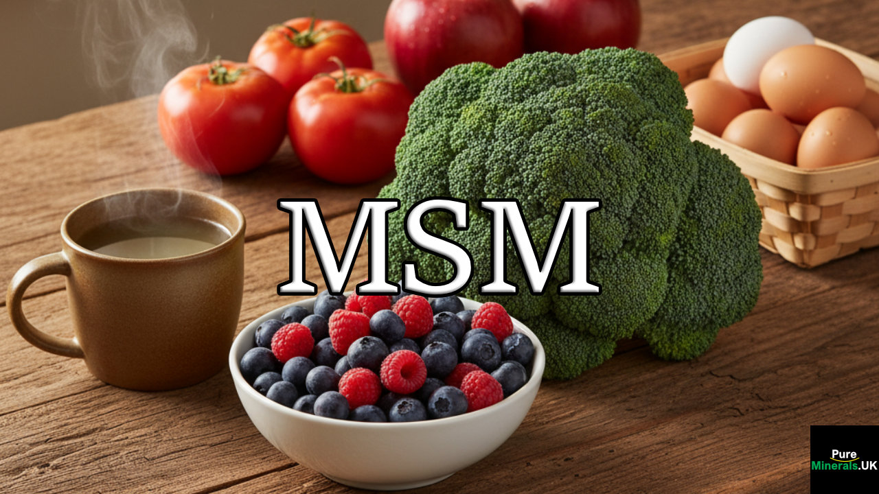 MSM | Dietary Sources And Health Benefits | PureMinerals